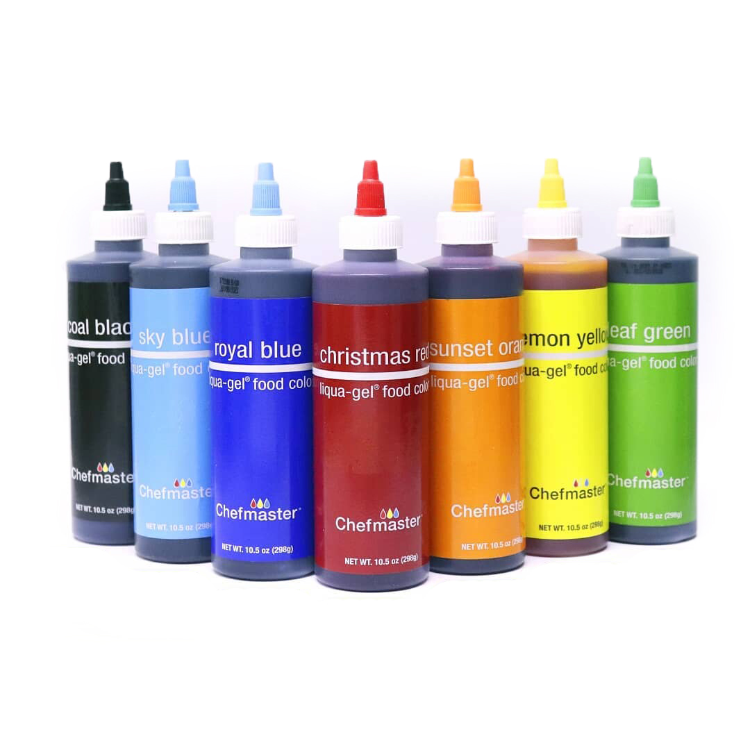 Chefmaster Liqua Gel Colors - Margareth cake supply